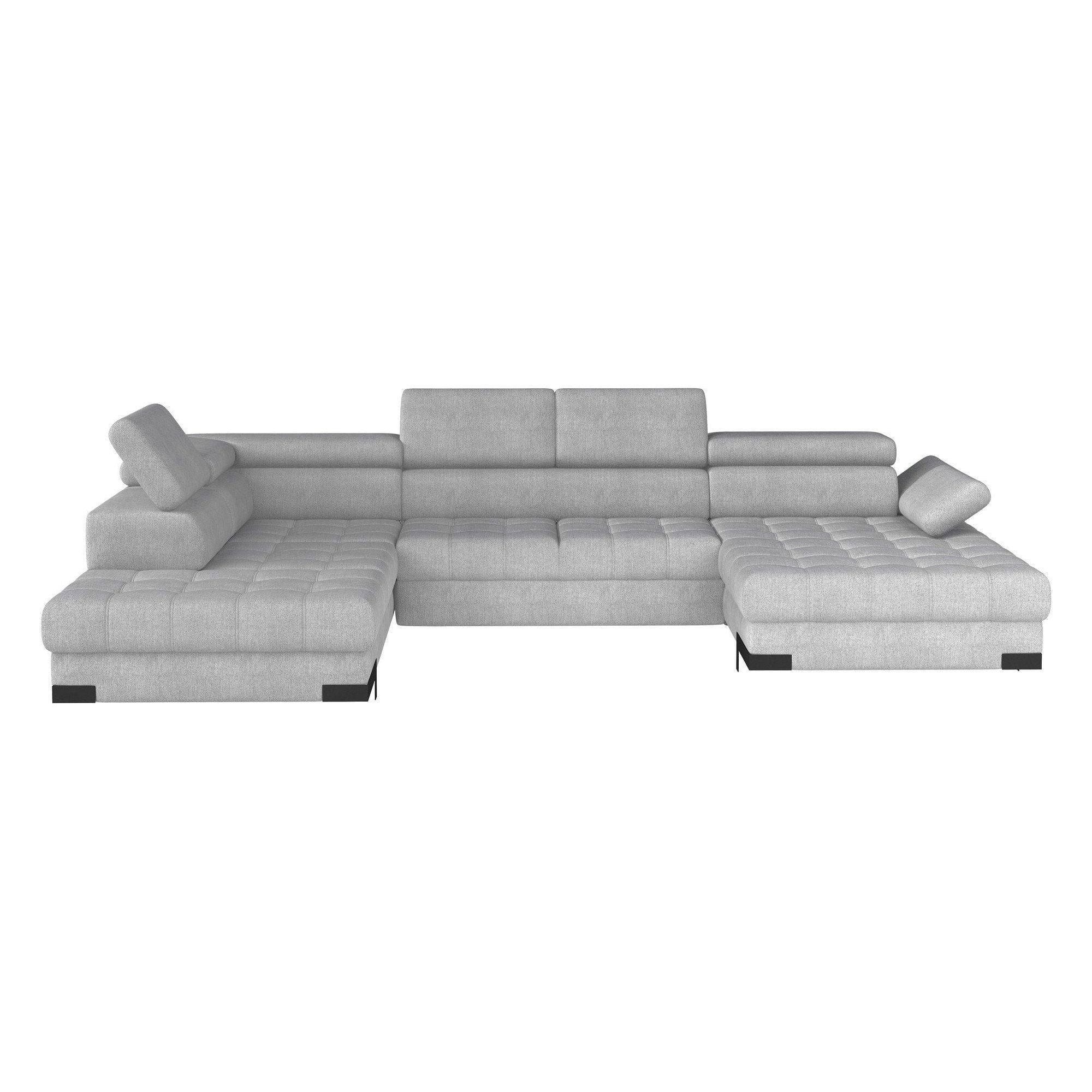 Coltar extensibil SELVA XL, sezlong stanga, stofa catifelata turcoaz inchis - Riviera 87, Gama ...