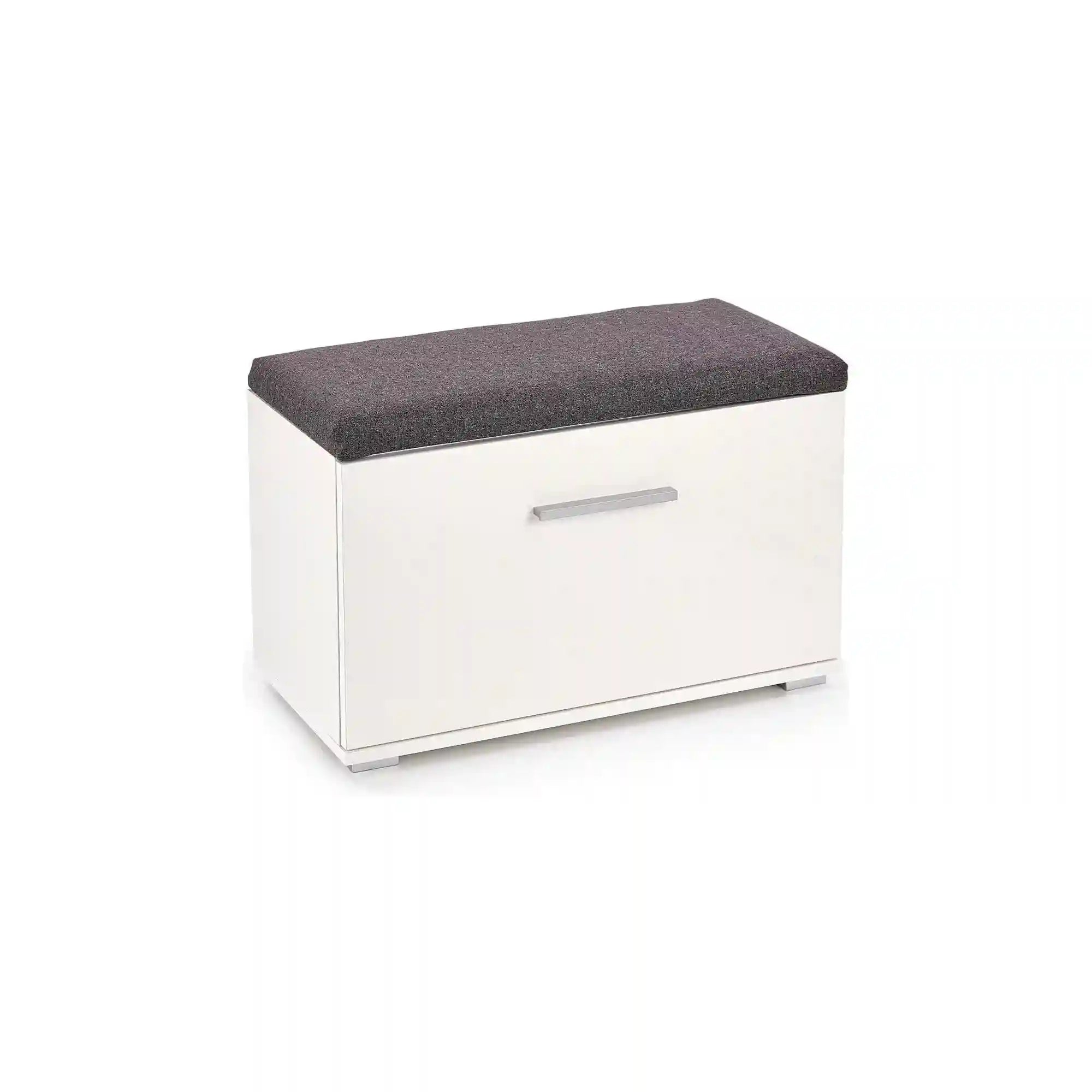 Pantofar LIMA ST2, gri/alb, PAL laminat, 70x32x45 cm | Acaju.ro ️