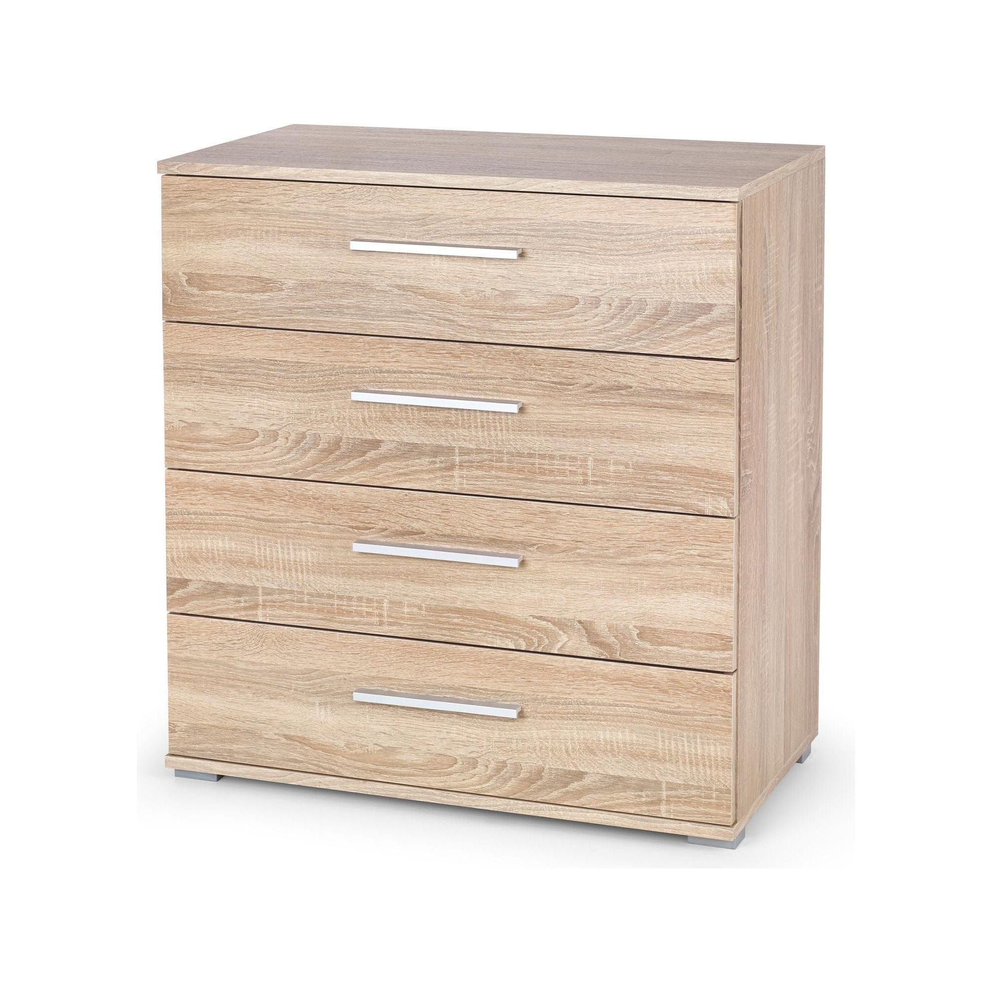 Comoda LIMA KM-3, stejar sonoma, PAL laminat, 77x40x82 cm | Acaju.ro ️